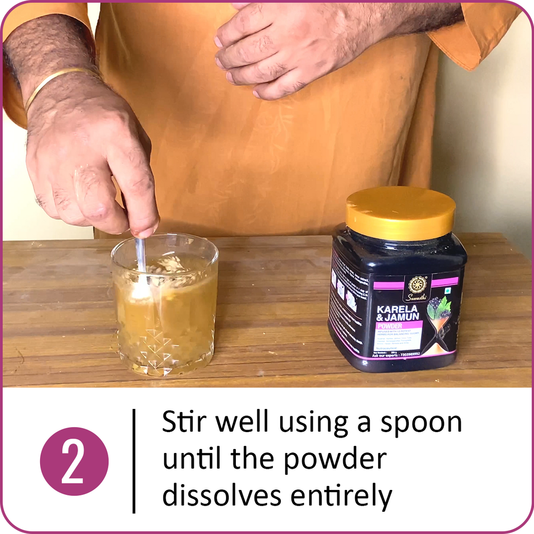 Karela Jamun Powder - Interstitial - Landers – Suwasthi India