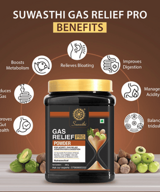 Suwasthi Gas Relief Pro - 250 gms – Suwasthi India