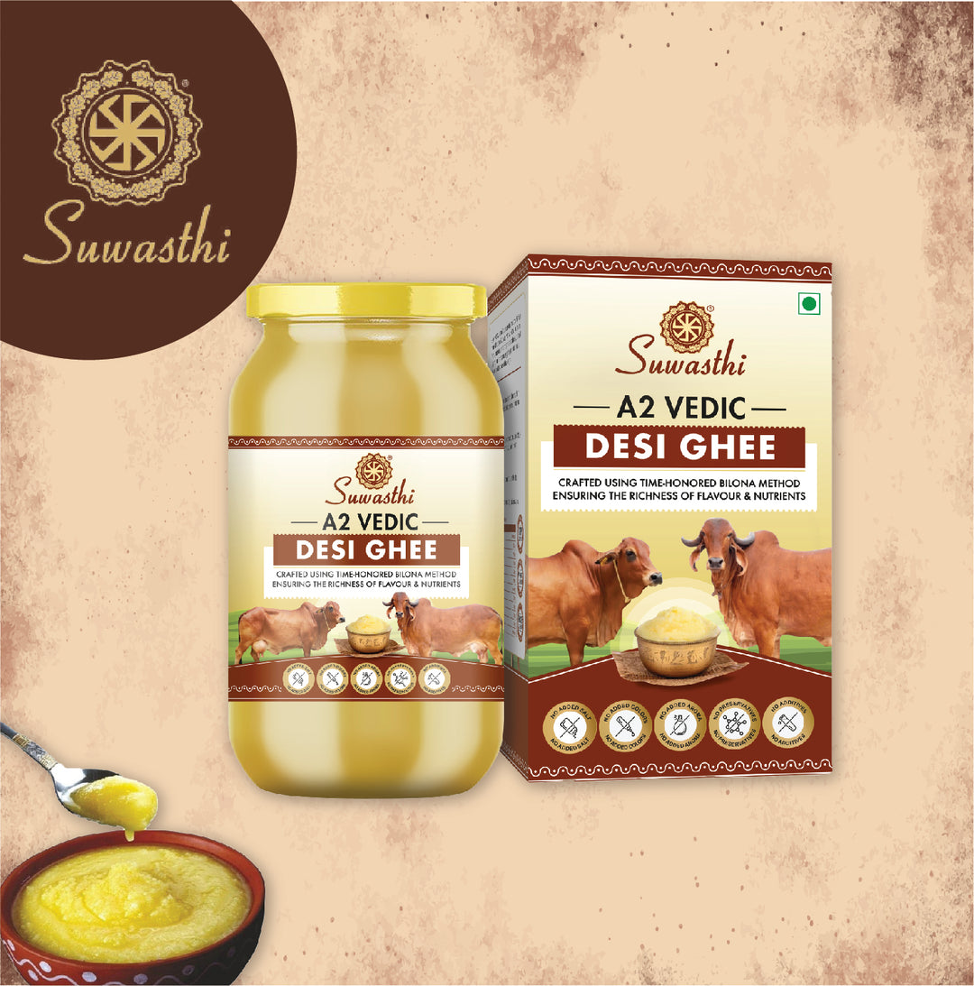 Suwasthi's A2 Vedic Desi Ghee – suwasthiStore