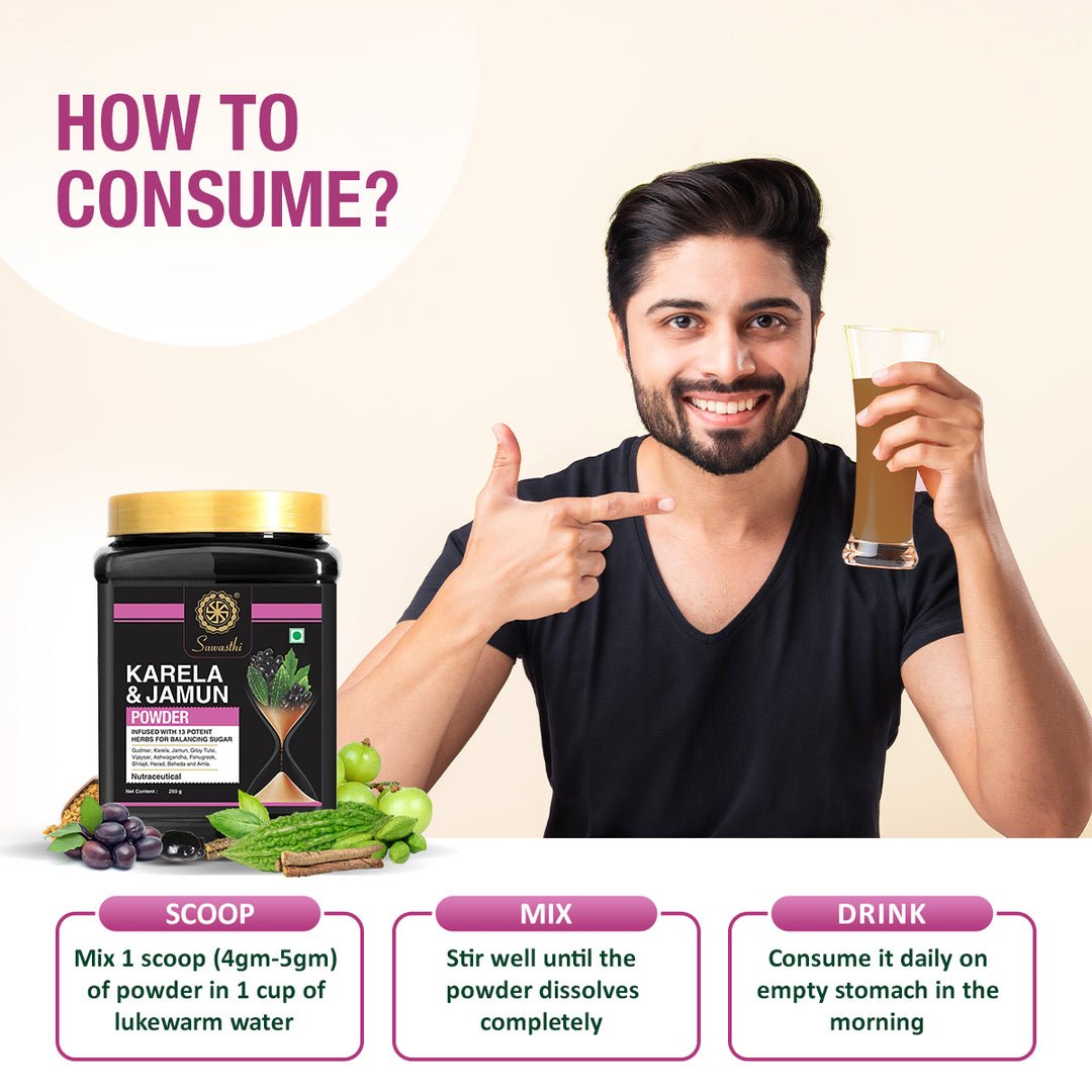 Suwasthi Karela Jamun Powder – suwasthiStore